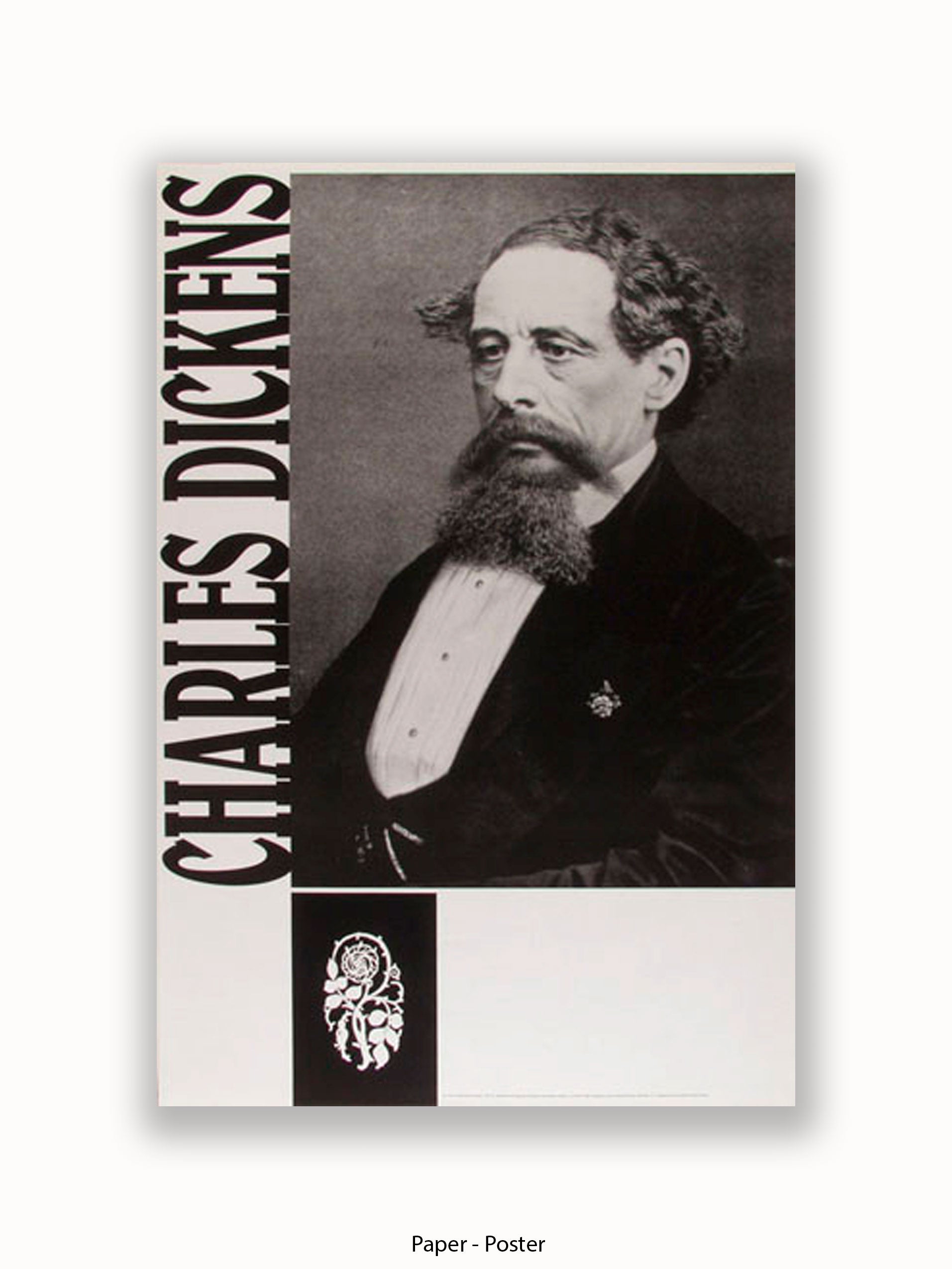 Charles Dickens Poster – www.onawallnearyou.com