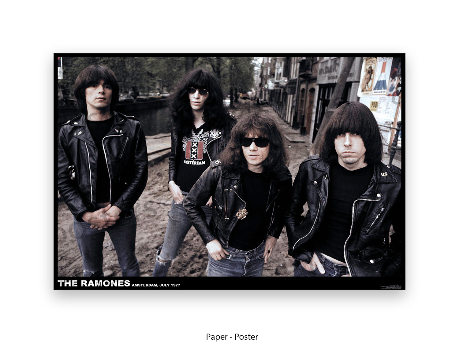 Ramones Amsterdam 1979 – www.onawallnearyou.com