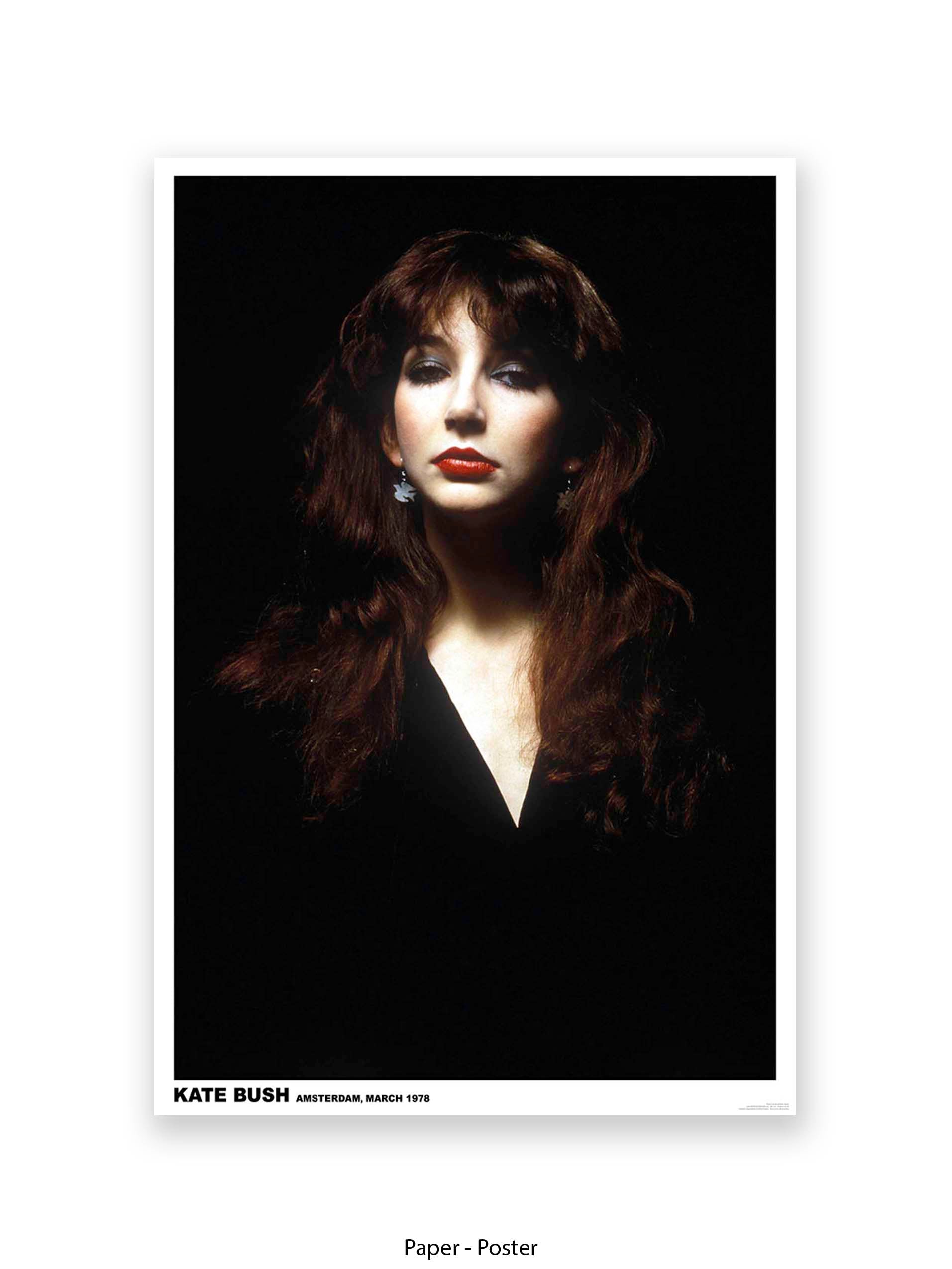 Kate Bush - Poster - Art Pop Icon Wall Decor - 80s Music Legend ...