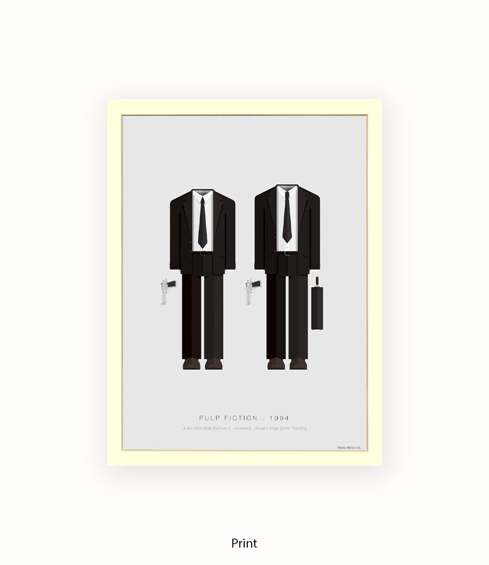 Pulp Fiction Fred Birchal Art Print – www.onawallnearyou.com