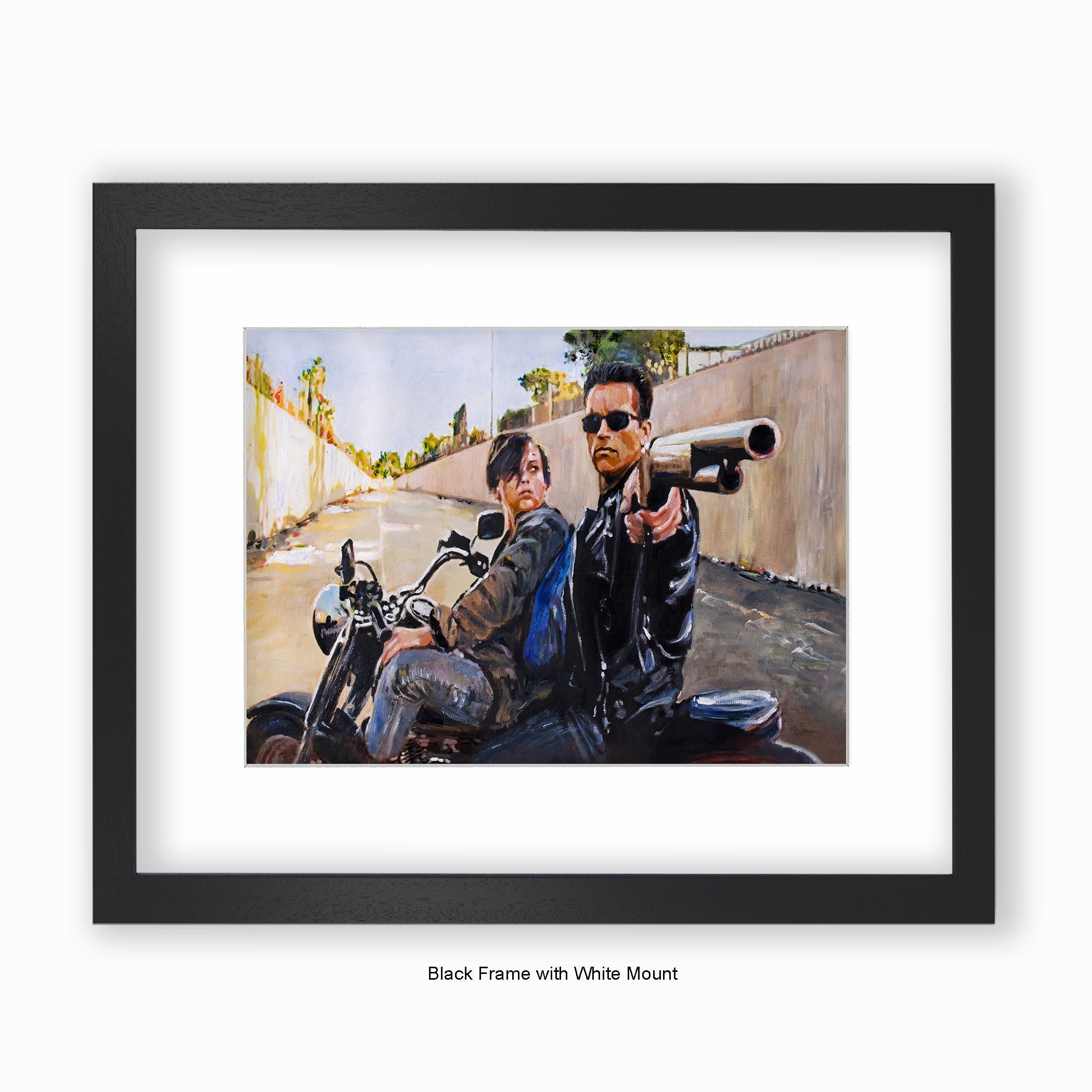 Michael Kozlov - Terminator - Mounted & Framed Art Print – www ...