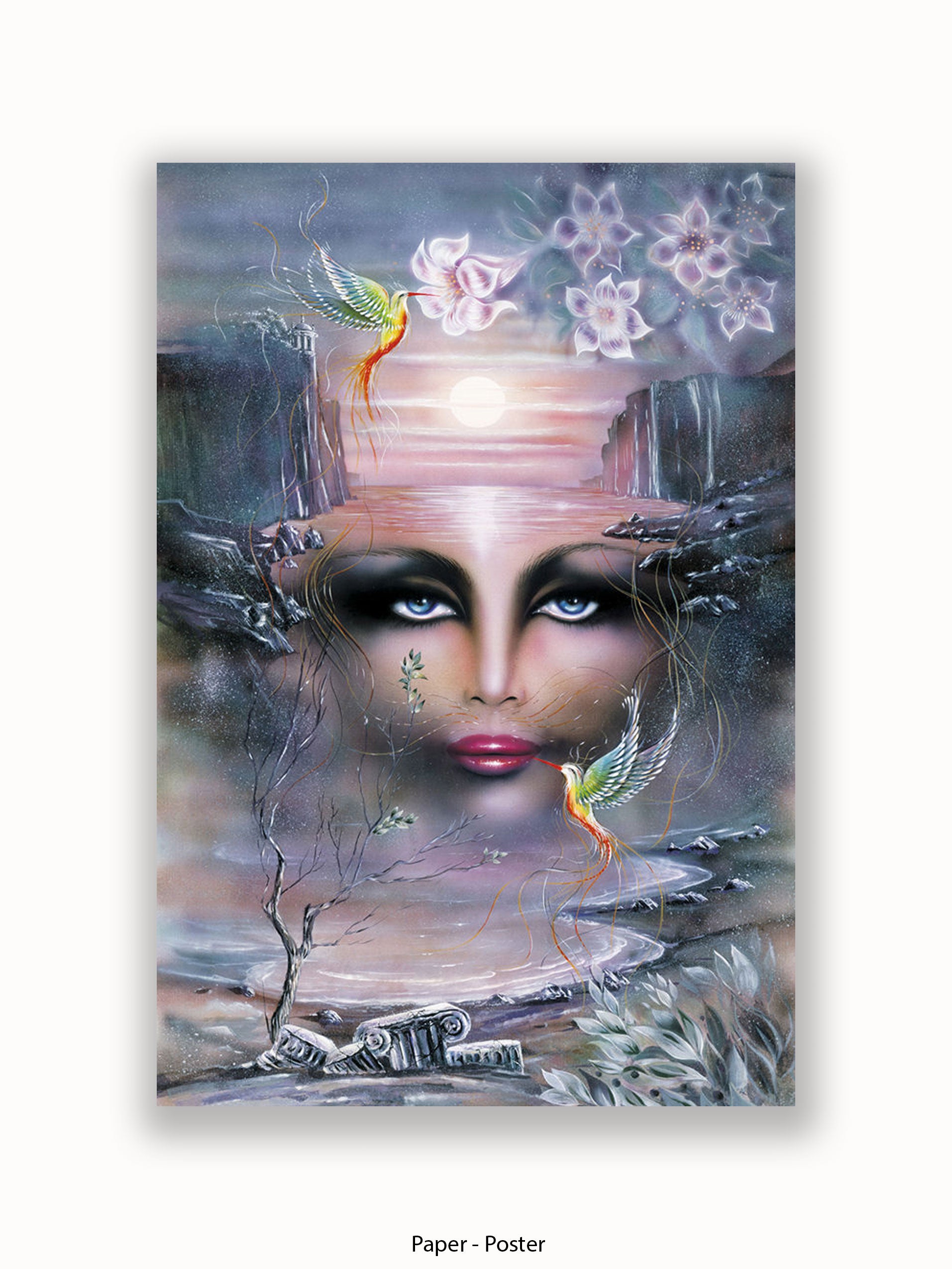 La Vision Face Poster – www.onawallnearyou.com
